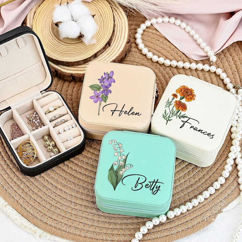 Flower Jewelry Box - Etsy