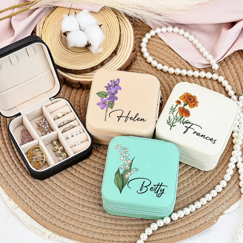 Flower Jewelry Box - Etsy
