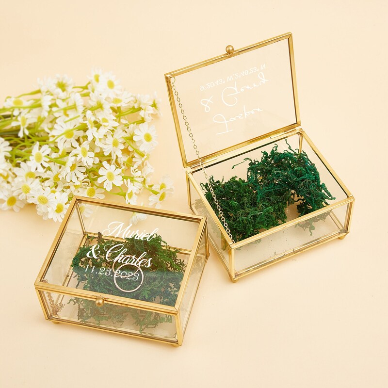 Geometric Ring Box - Etsy