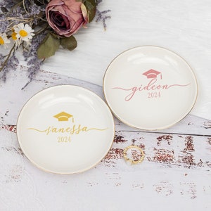 Personalized Graduation Jewelry Dish,college Graduation Gift,custom ...