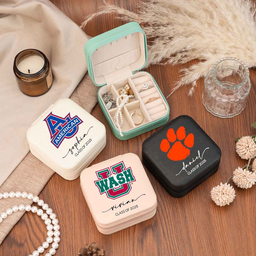 Personalised Graduation Gift,graduation Jewelry Box,custom University ...