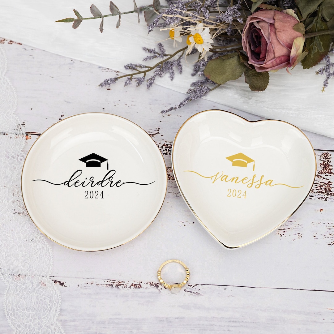 Personalized Graduation Jewelry Dish,college Graduation Gift,custom ...