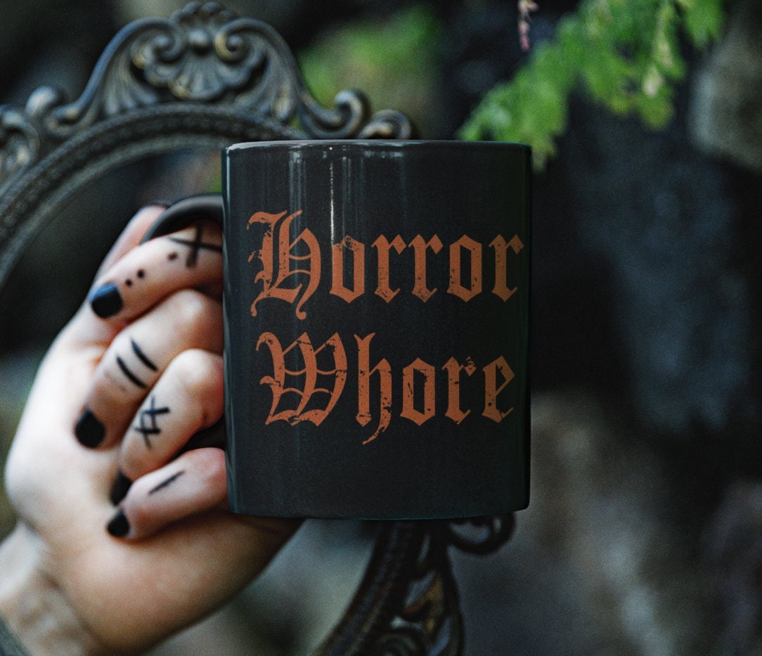 Halloween Coffee Mug Gothic Home Horror Whore Office Gift Mothers Day ...