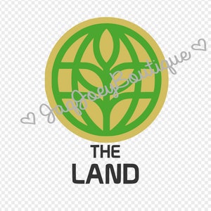 Epcot's the Land Logo in 3 Layer SVG File - Etsy