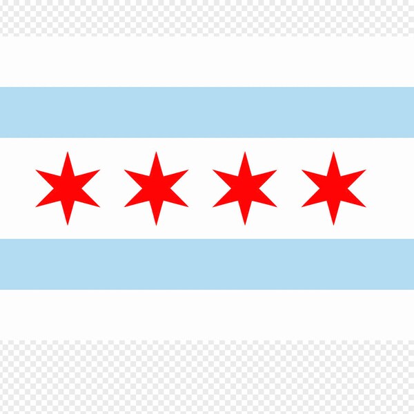Chicago Flag - Etsy