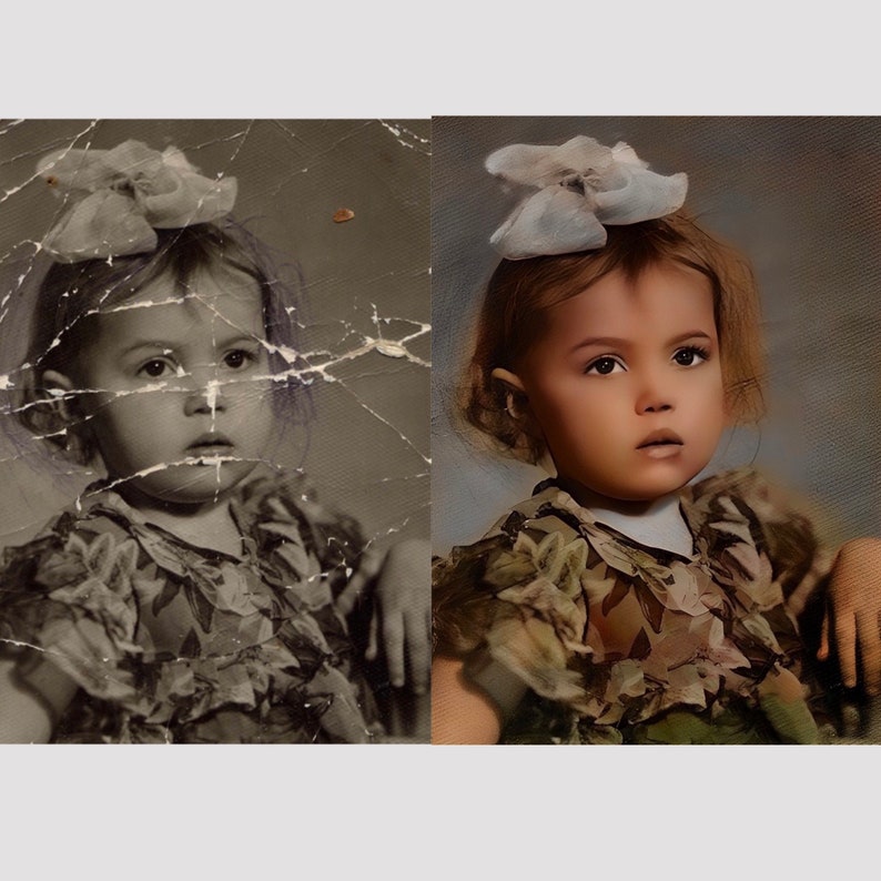 Old Photo Restoration Photo Restore Vintage Photo Retouching Repair ...