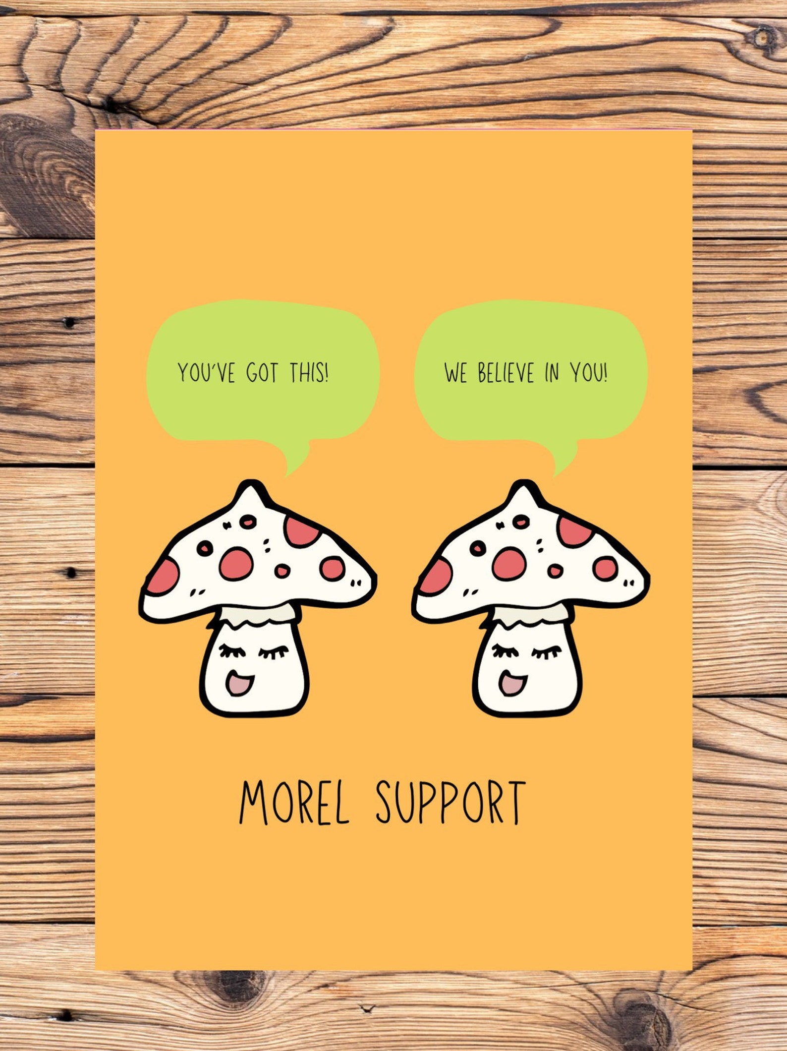 Pun Motivational Quote Postcard Set Positivity Cards Self | Etsy