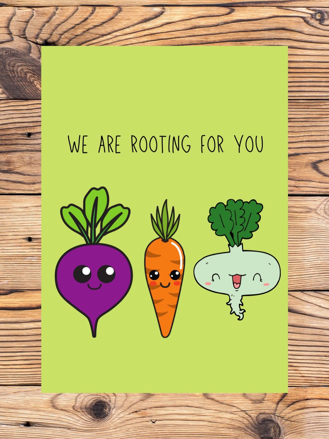 Pun Motivational Quote Postcard Set Positivity Cards Self | Etsy