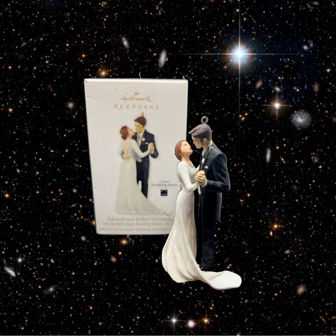 Twilight Hallmark Keepsake 2012 (QX12951) Edward & Bella Wedding - Etsy