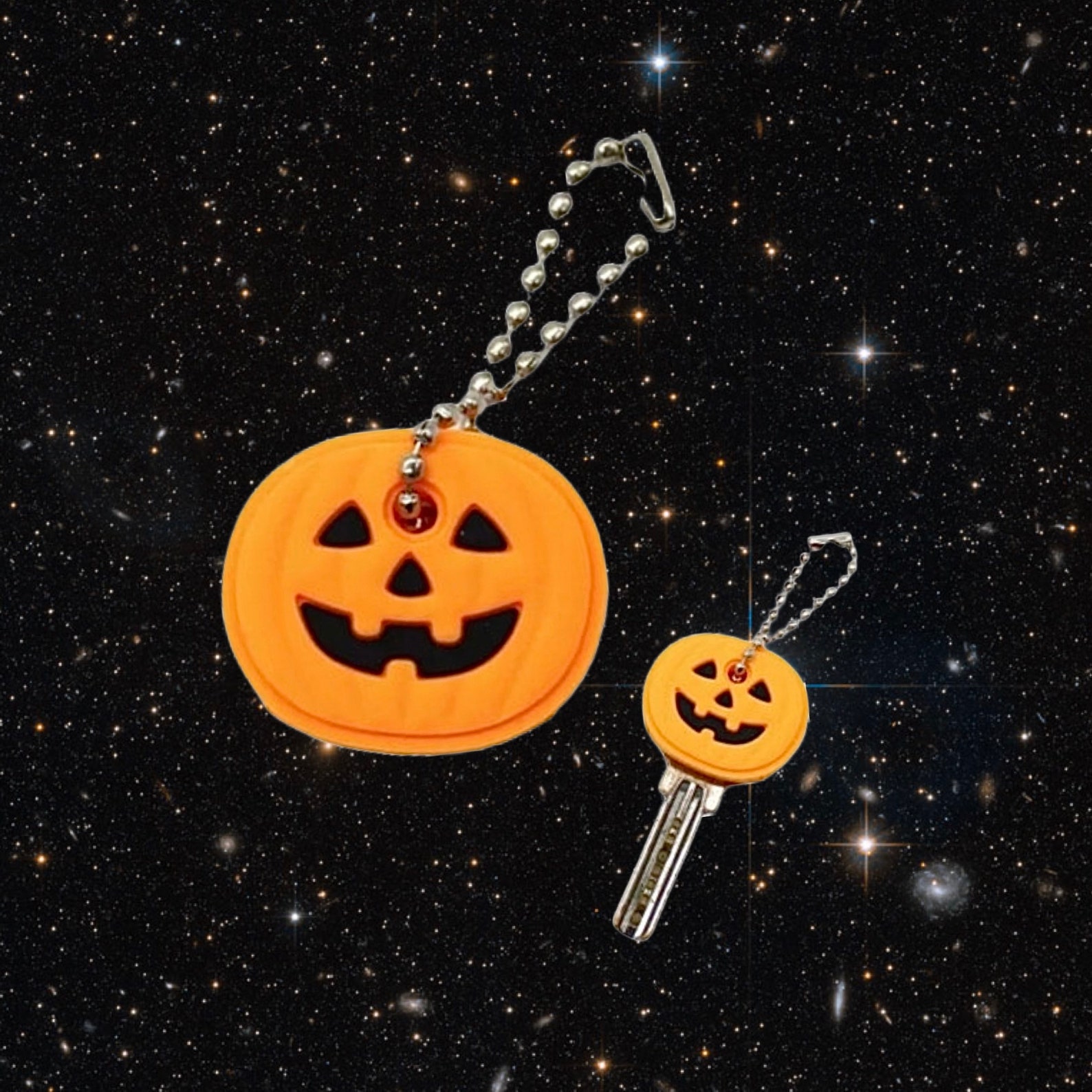Pumpkin Key Cover - Etsy