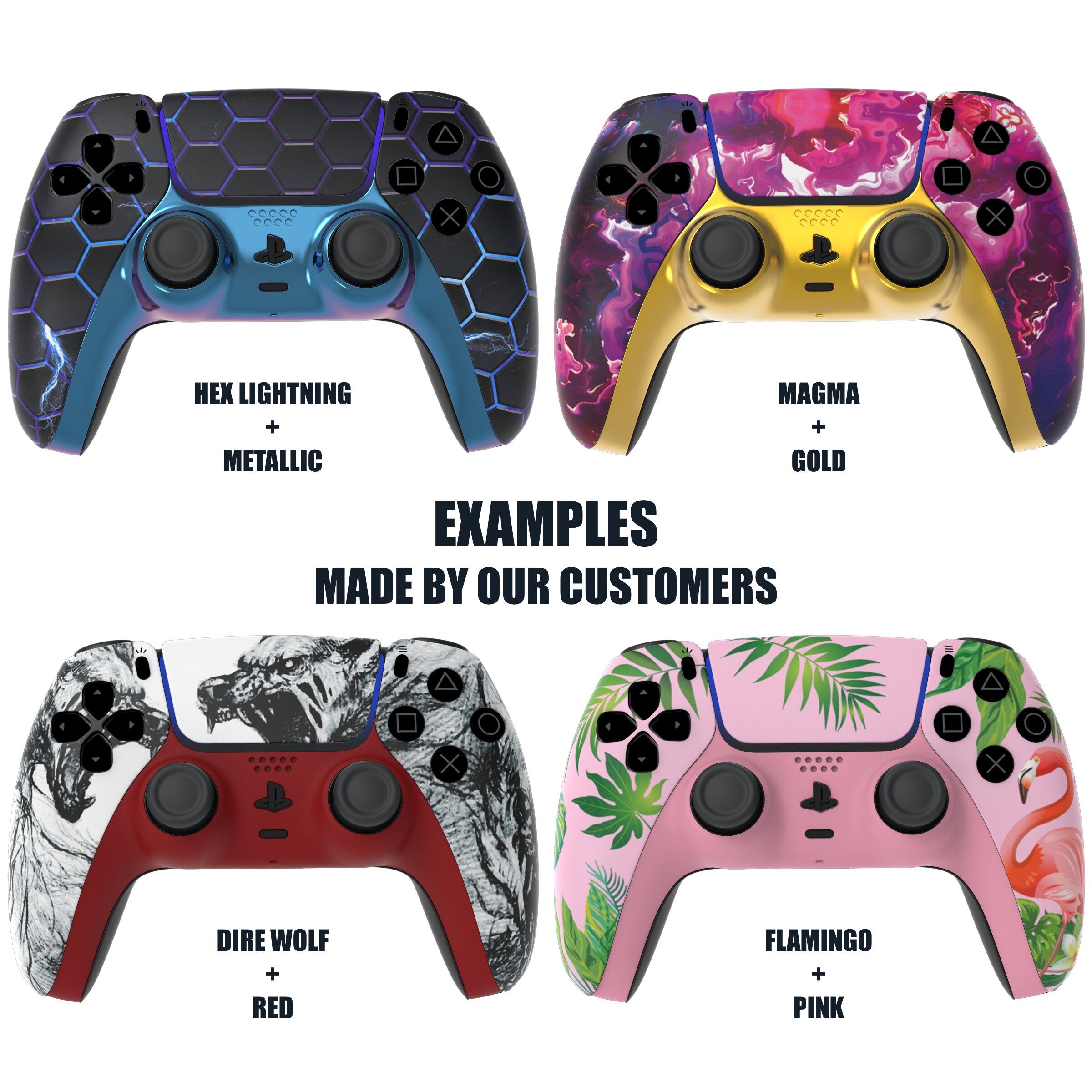 Make Your Own PS5 Custom Controller Mix and Match Your Playstation 5 Controller - Etsy