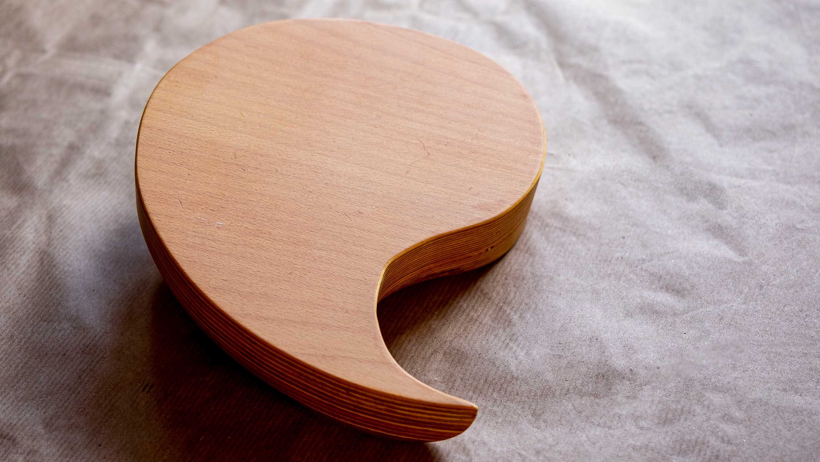 Yang Art Wood Object From Beech Multiplex for Decoration W - Etsy UK