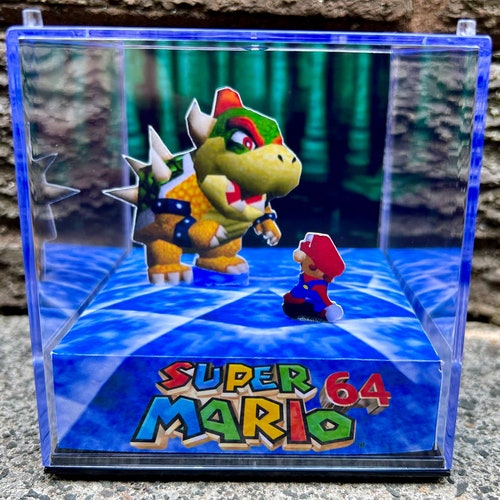 Super Mario 64 Diorama Cube: Baby Penguin - Etsy
