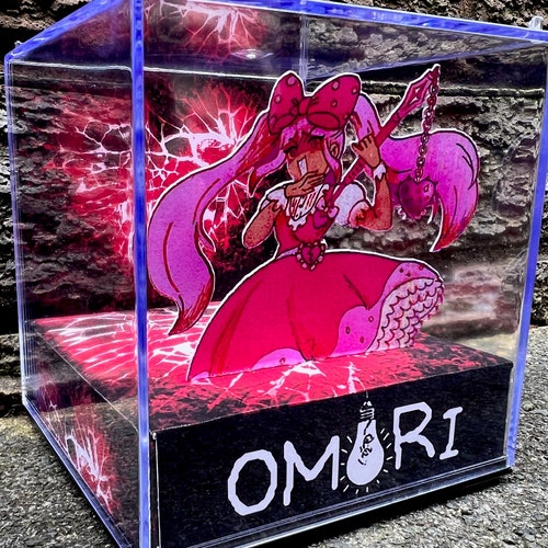 OMORI Slime Girls 3D Game Cube Diorama - Etsy UK