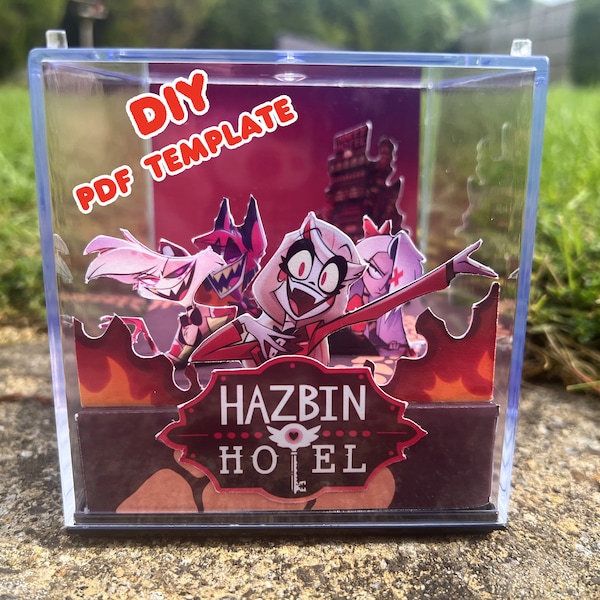 Hazbin Hotel Papercraft - Etsy