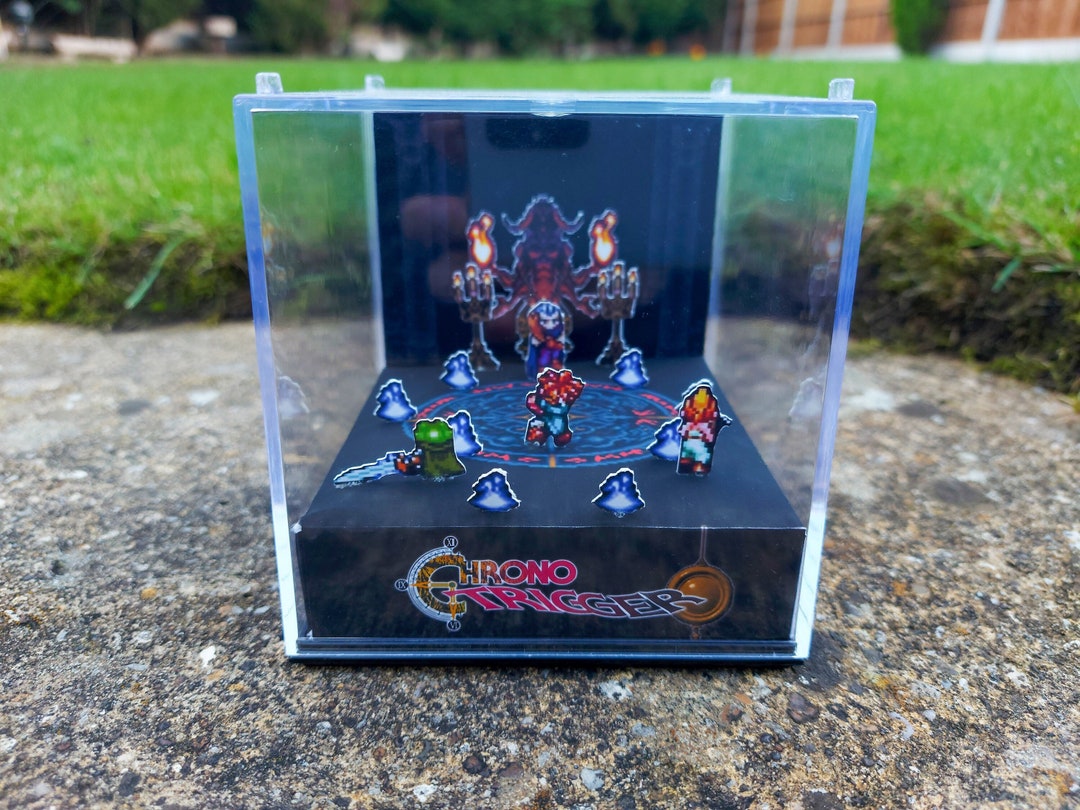 CHRONO TRIGGER - Magus Battle - 3D Game Cube Diorama - Etsy