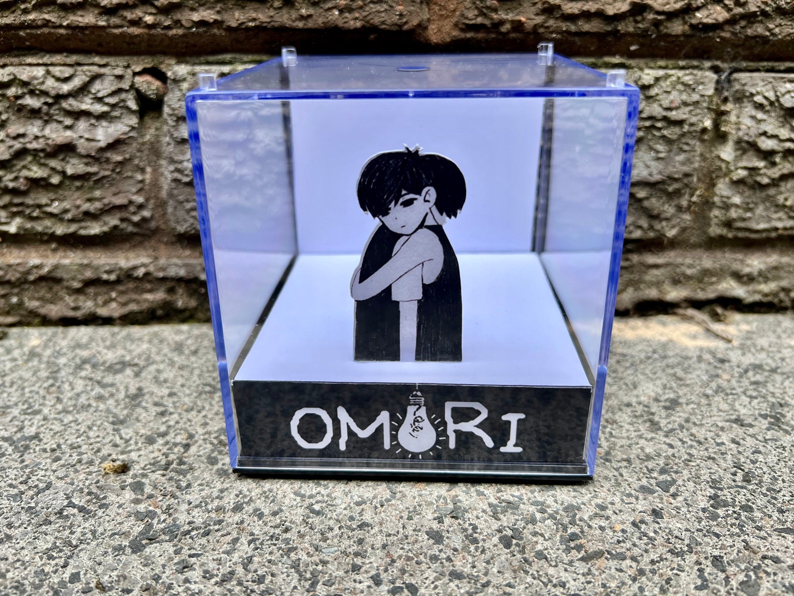 OMORI & SUNNY HUGGING 3D Game Cube Diorama - Etsy