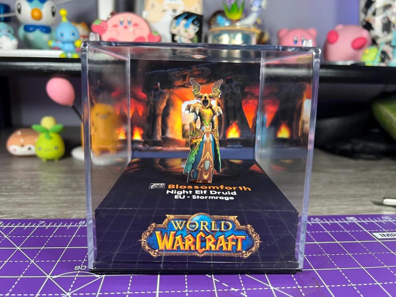 WORLD OF WARCRAFT - Custom Character Diorama - Etsy