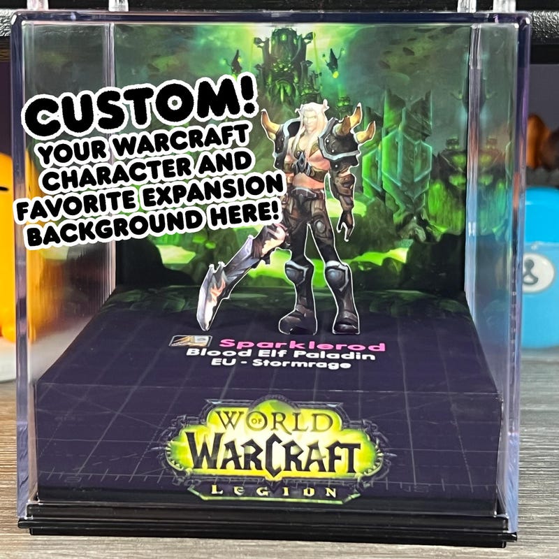 Warcraft Custom Character - Etsy