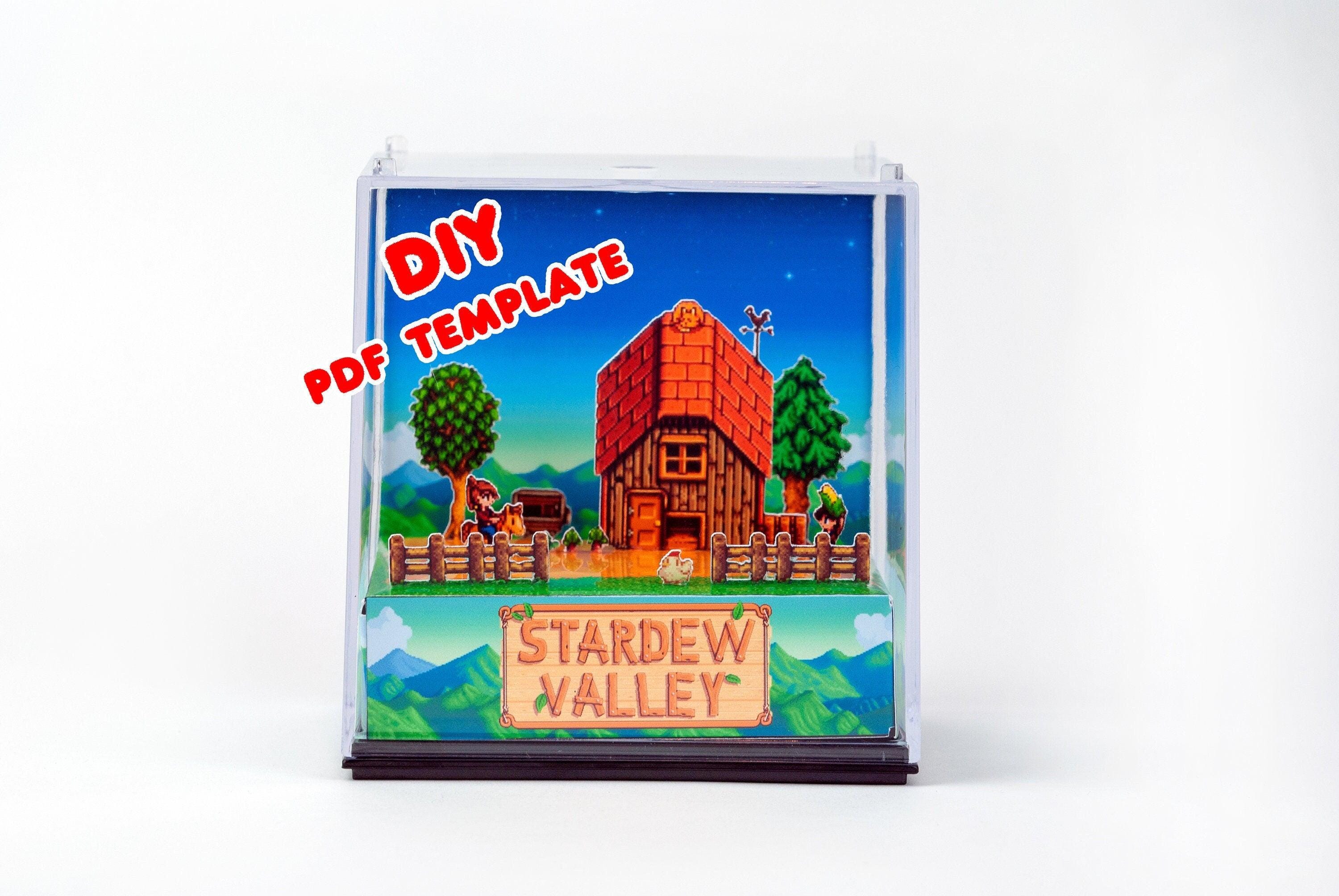 STARDEW VALLEY - DIY Template - Make Your Own 3D Game Cube Papercraft ...