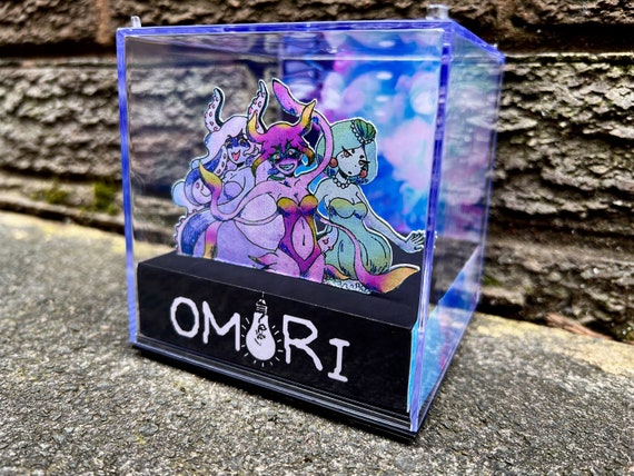 OMORI Slime Girls 3D Game Cube Diorama | Etsy Israel