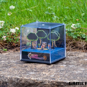 CHRONO TRIGGER - Campfire Scene - DIY Template - Make Your Own 3D Game ...