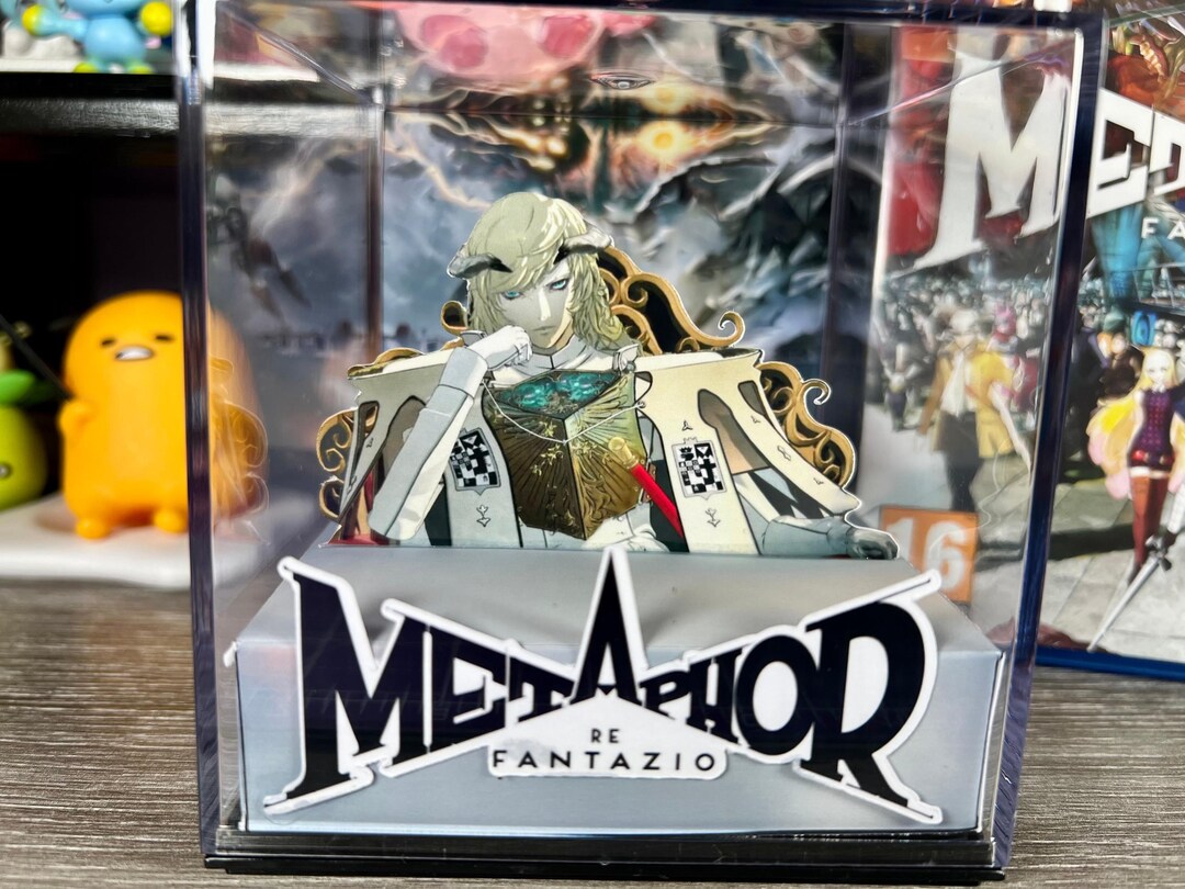 Metaphor Refantazio Louis Guiabern - 3D Game Cube Diorama - Etsy