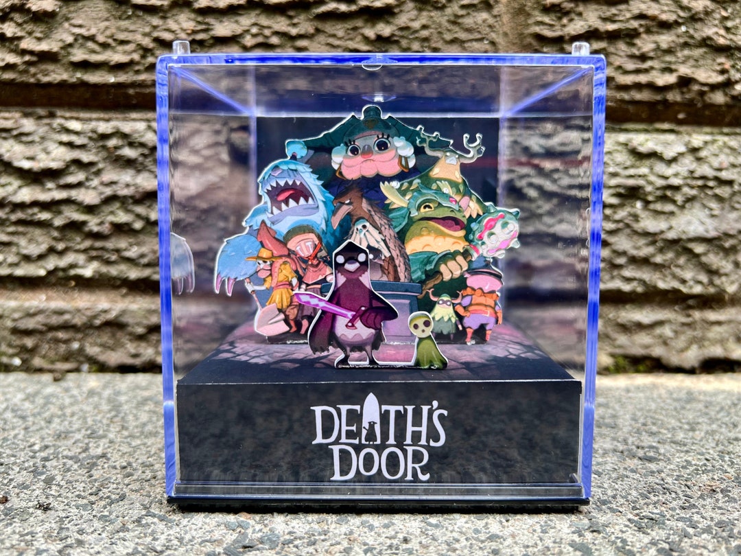 DEATH'S DOOR - 3D Game Cube Diorama - Etsy