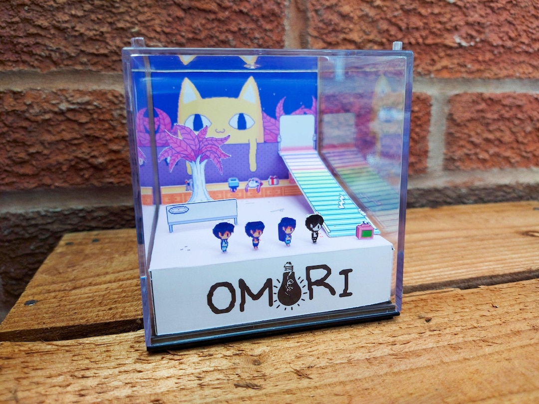 OMORI - Neighbor's Room - 3D Game Cube Diorama - Etsy
