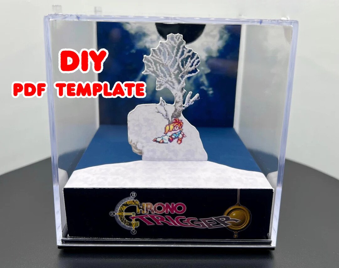 CHRONO TRIGGER Chrono Resurrection DIY Template Make Your Own 3D Game ...