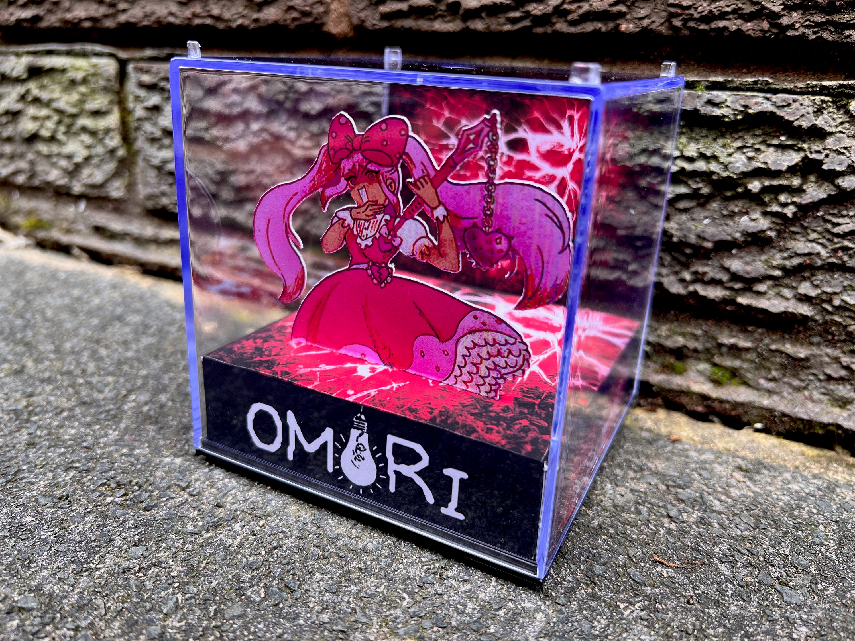 OMORI Sweetheart 3D Game Cube Diorama - Etsy UK