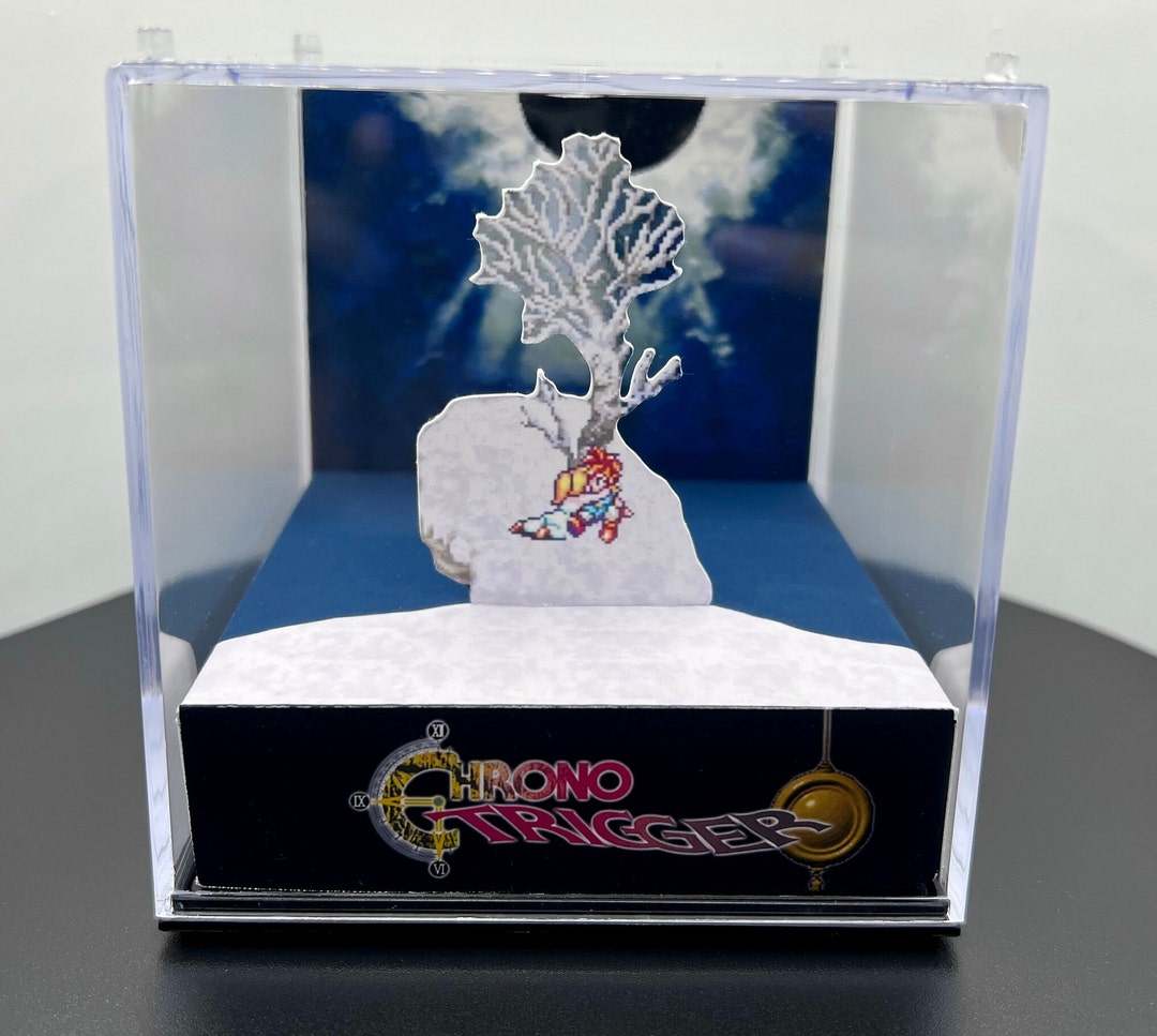 CHRONO TRIGGER - Chrono Resurrection - 3D Game Cube Diorama - Etsy