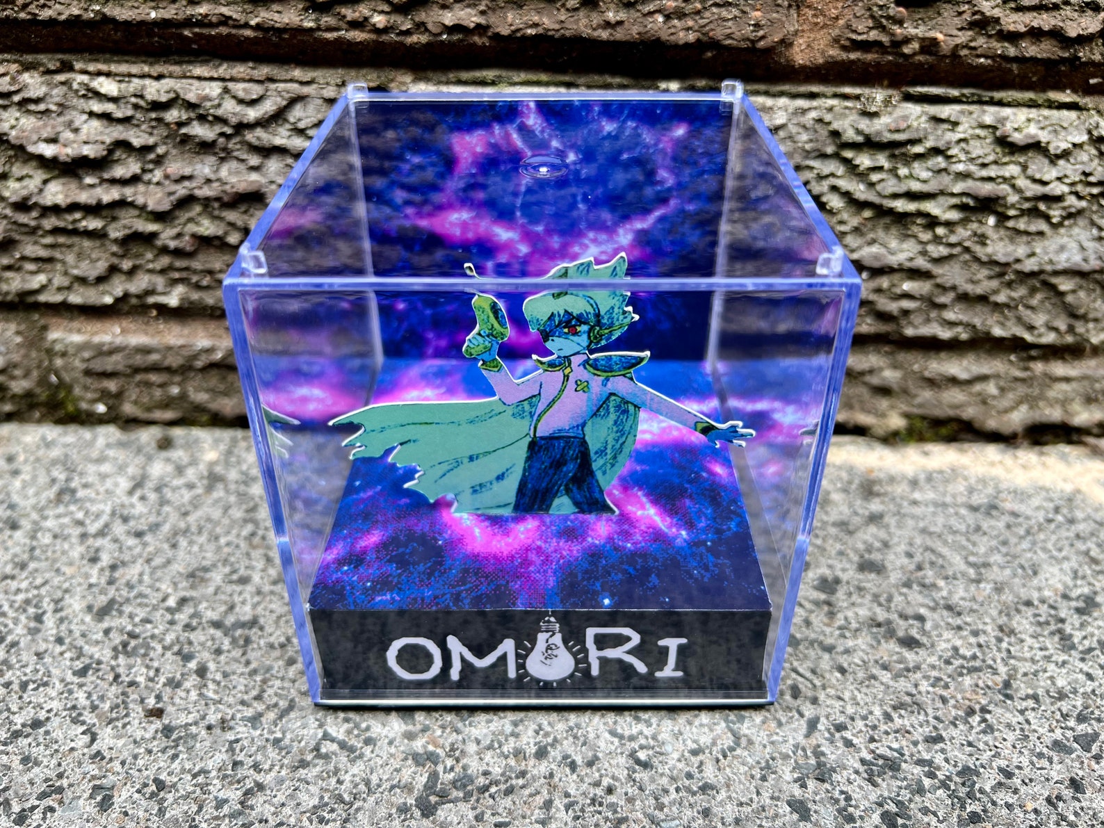 OMORI SPACE BOYFRIEND 3D Game Cube Diorama - Etsy