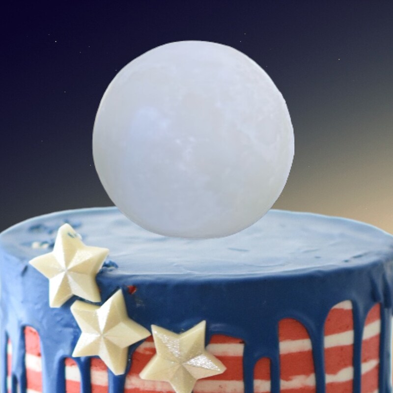 Moon Cake Topper - Etsy Australia