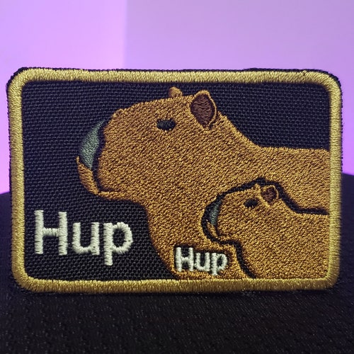 Hup Hup Cute Capybaras High Quality Shiny Iron on Patch. - Etsy