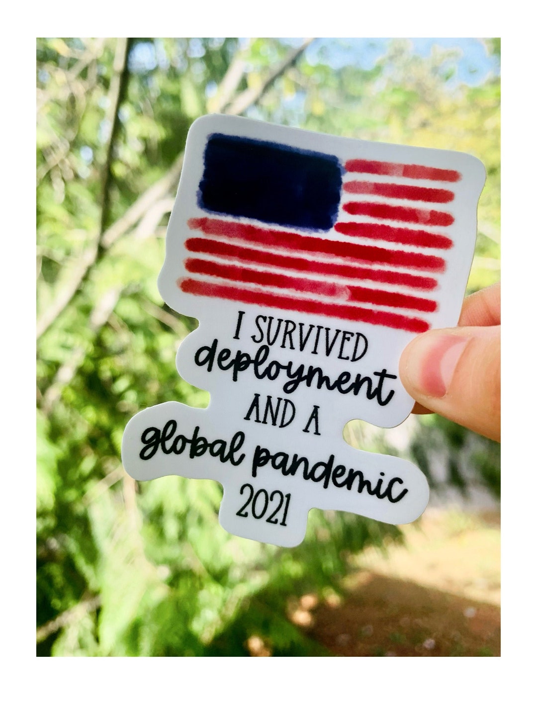 DEPLOYMENT STICKER 2021 Deployment Gift Military Wife - Etsy
