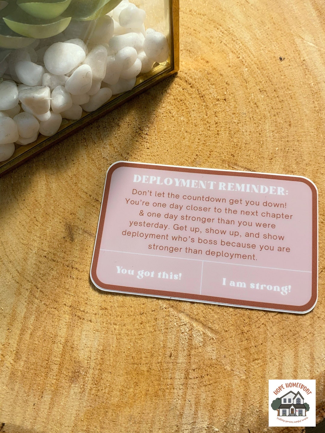 Deployment Reminder Sticker Military Wife Military - Etsy