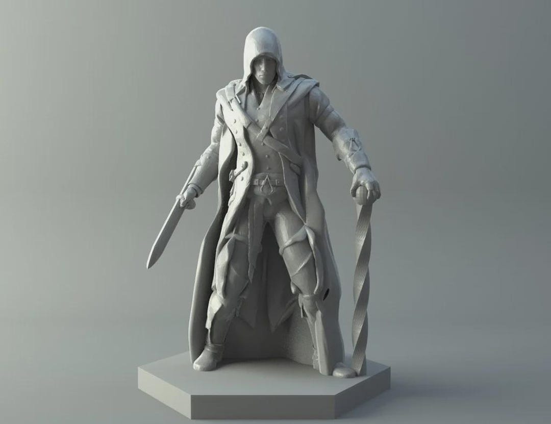 Elf Assassin Dnd 3D Prints | Custom Rogue Miniature for Dungeons and ...