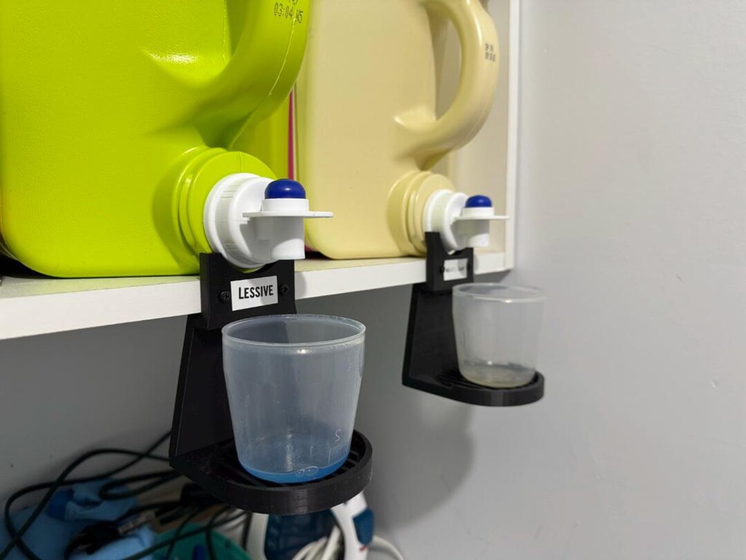 Detergent Drip Tray With Mounting Holes – Wall or Shelf Mounted Spill ...