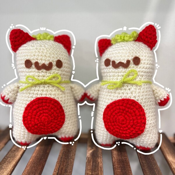 Strawberry Cat - Etsy