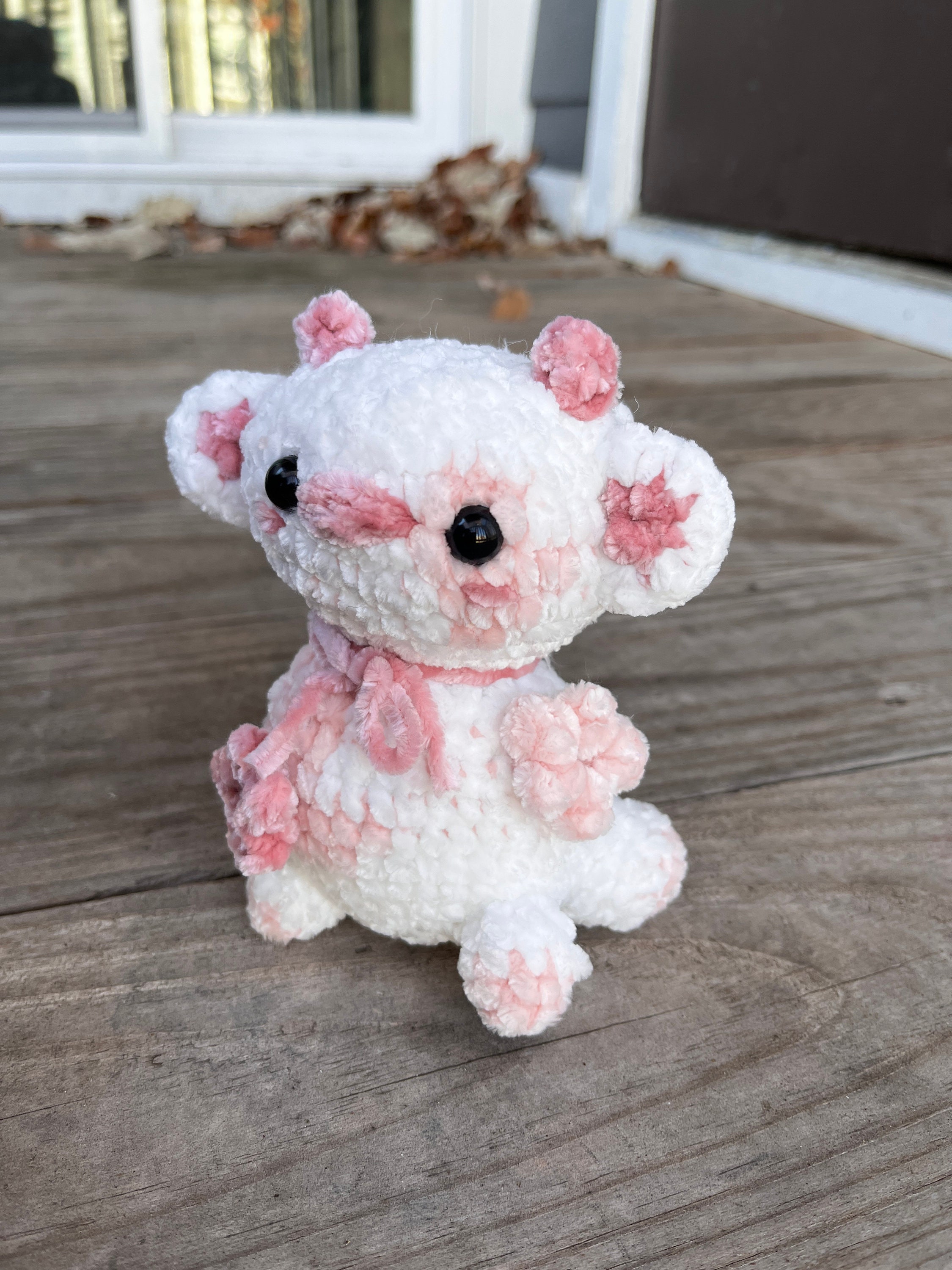 Sakura Cow // Pink Crochet Cow - Etsy