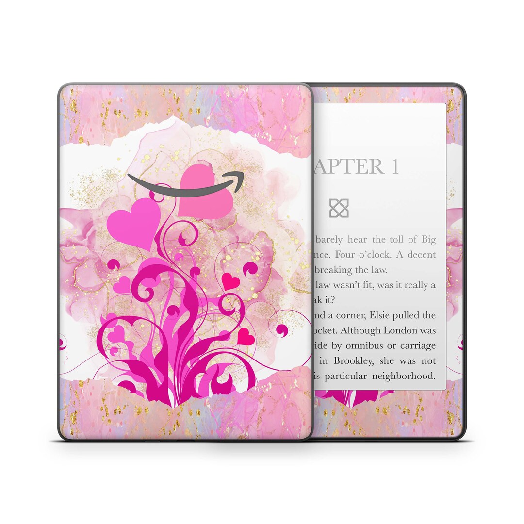 Boarder Hearts Amazon Kindle Skins Great Design Colors Vinyl Stickers ...