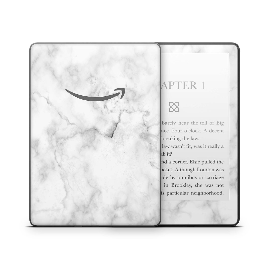 Marble White Amazon Kindle Skins Great Design Colors Vinyl Stickers for ...