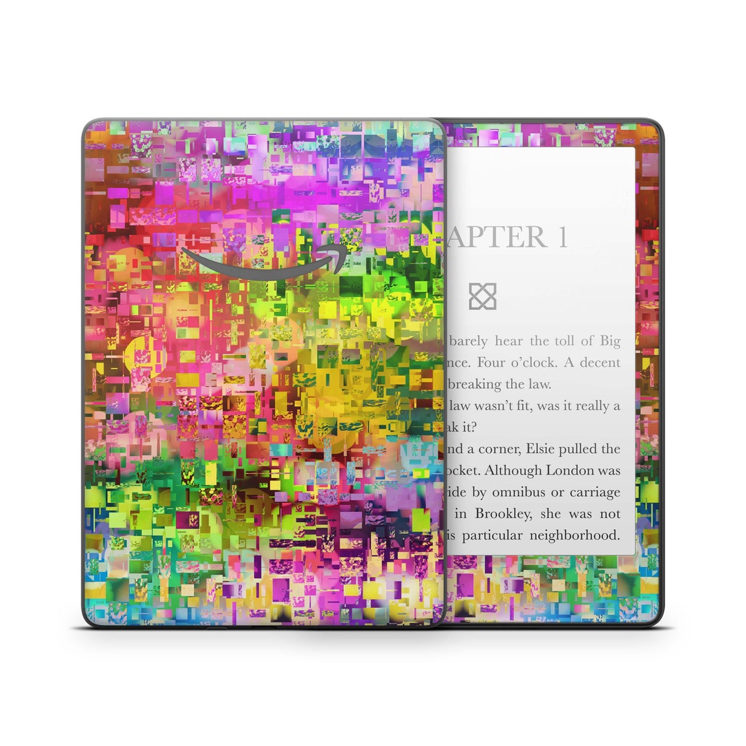 Abstract Kindle Skins Great Design Colors Vinyl Stickers for Amazon ...