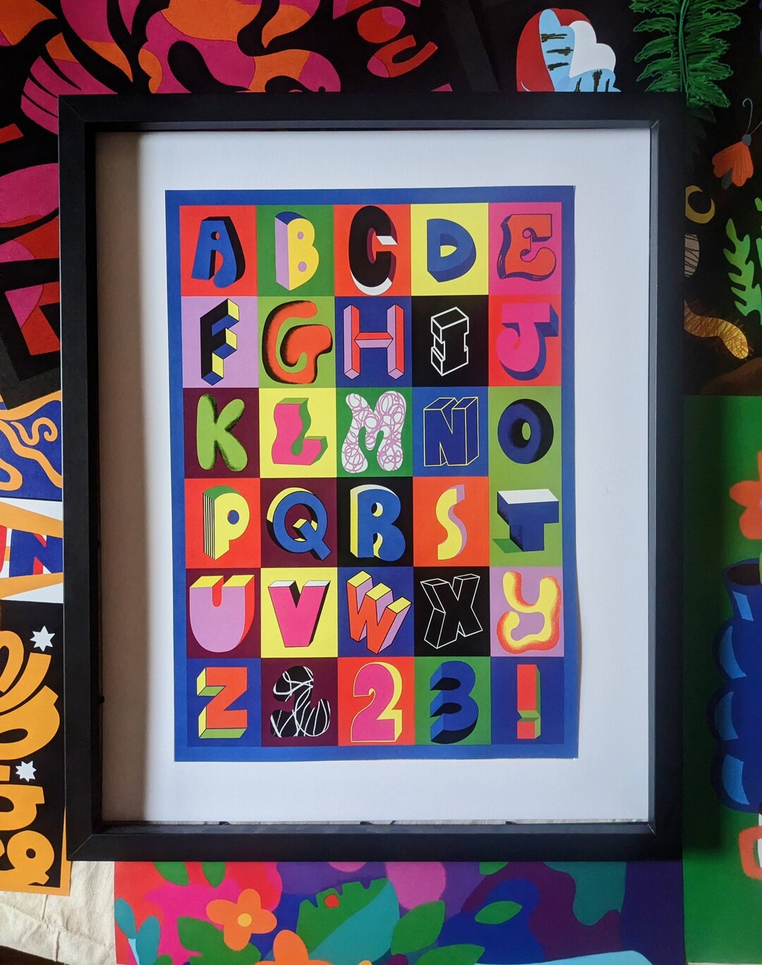 A3 Alphabet Poster - Etsy