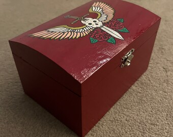 Wooden Sword Box - Etsy