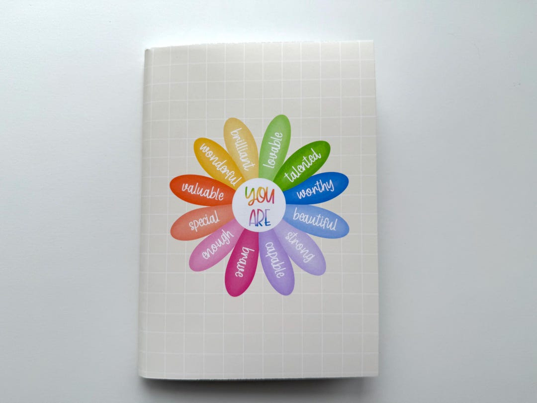 You Are Notebook | 5x7 Notebook | Handmade Journal | Lined Paper | 40 ...