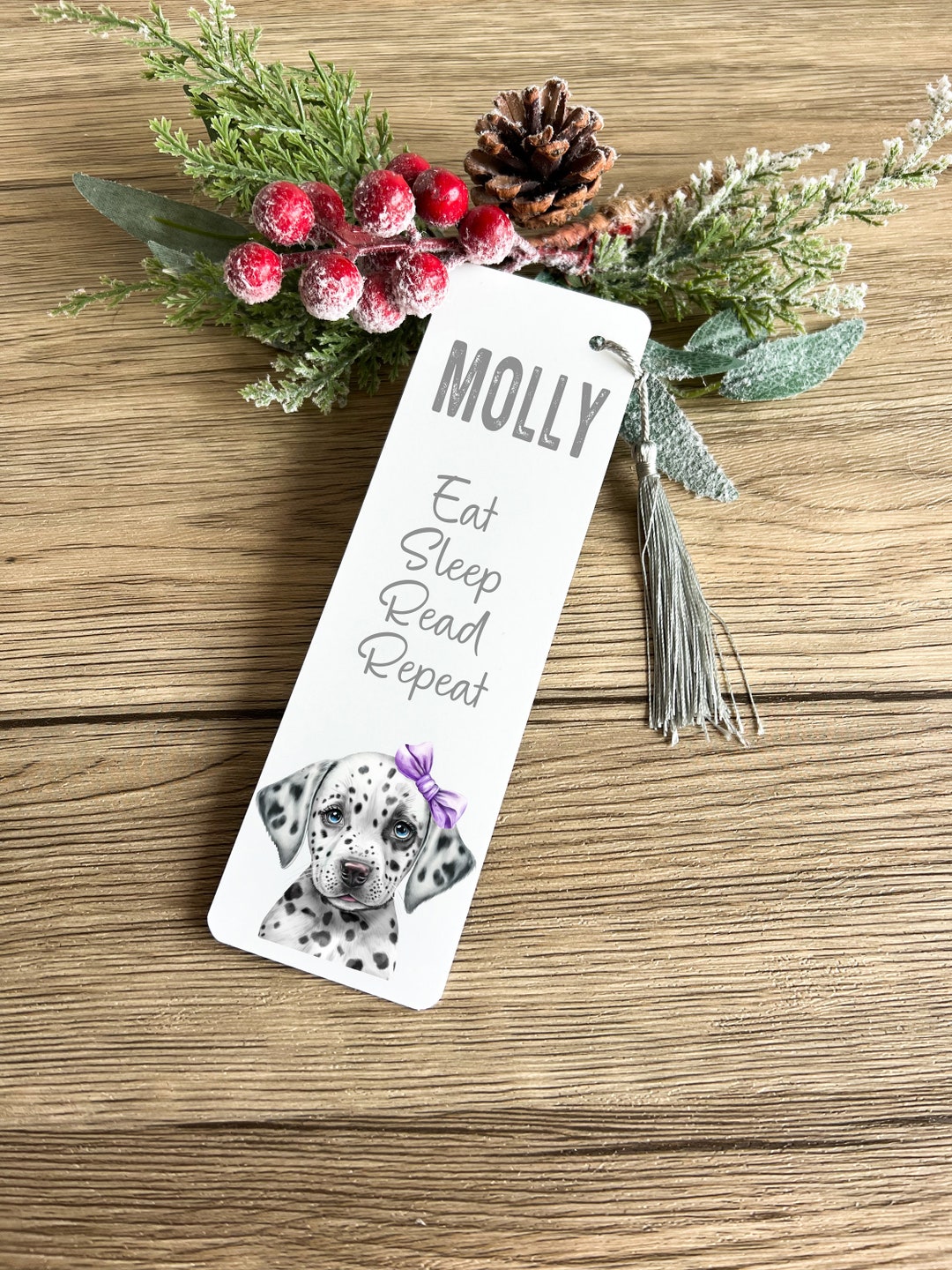 Dalmatian Bookmarks | Personalised Gifts | Bookmark | Personalised ...
