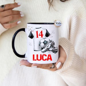 Football Mugs | Personalised Football Mug | Boys Football | Football ...