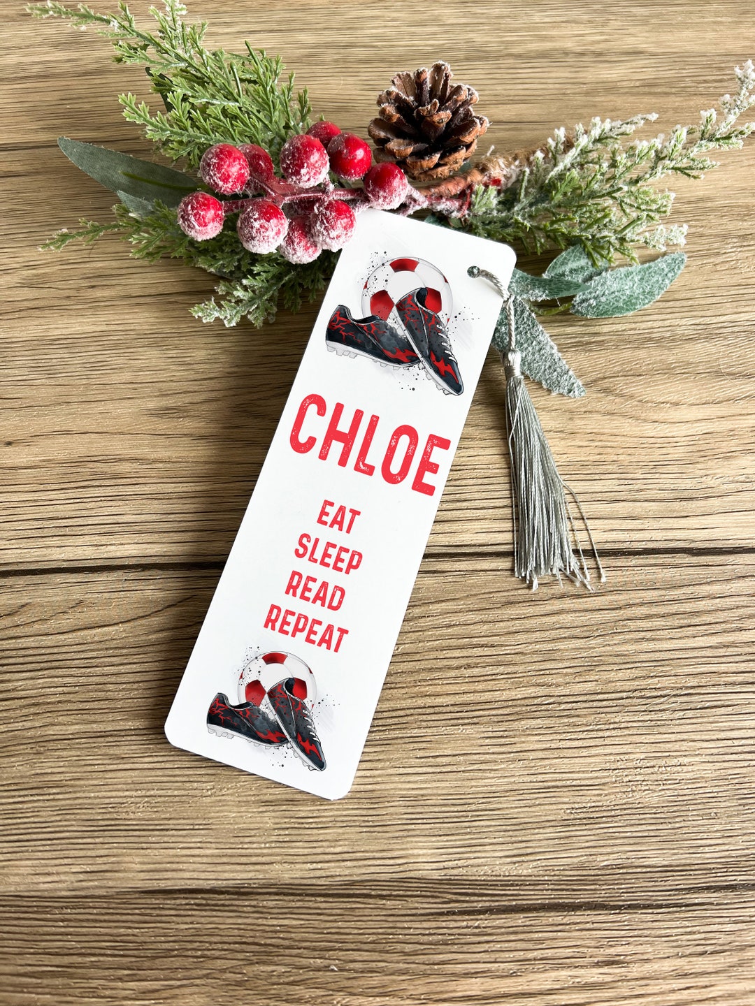 Football Bookmarks | Football Gifts | Bookmark | Personalised Bookmarks ...